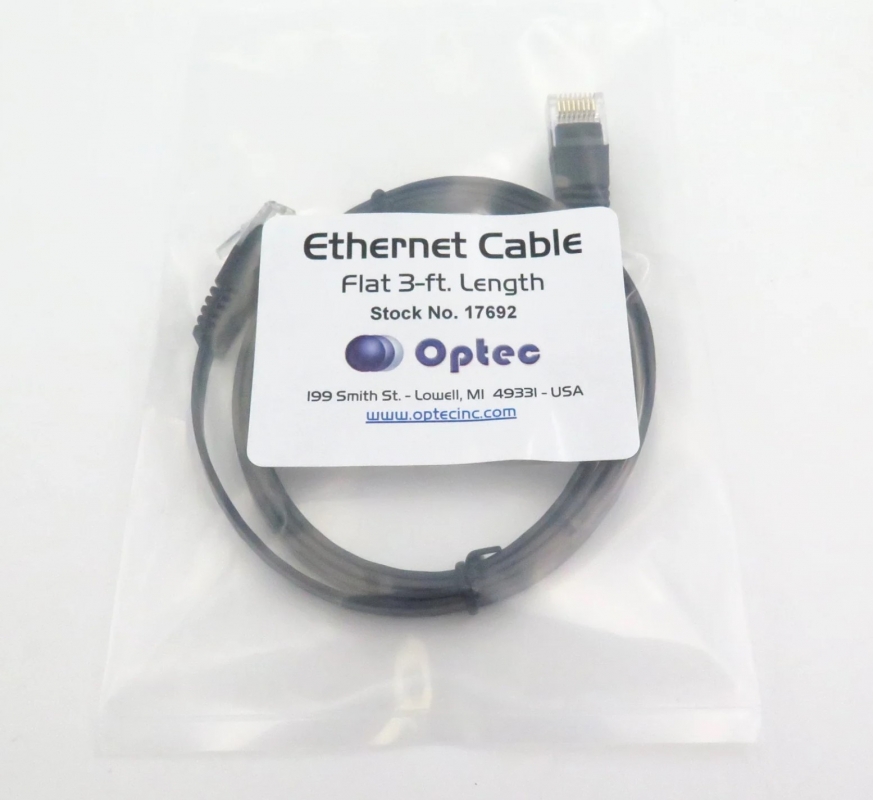 Optec 3-ft Flat Cat-5e Ethernet Cable |DSP